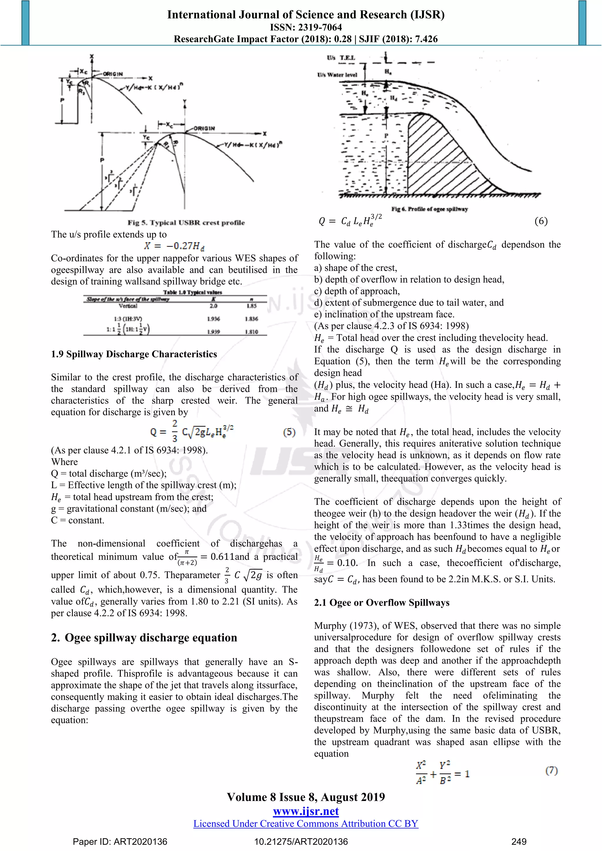 Design Principles that are involved in the Design of Flow over an Ogee Crest Spillway.pdf