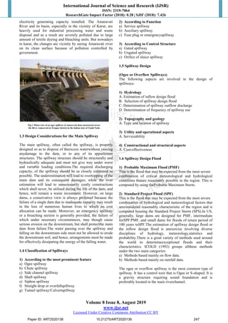 Design Principles that are involved in the Design of Flow over an Ogee ...