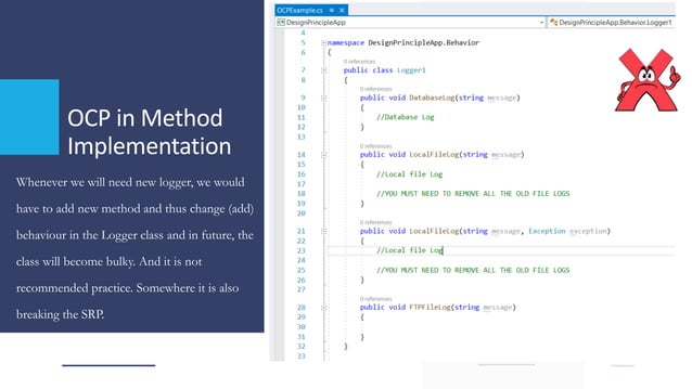 Design principle vs design patterns | PPT
