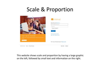Design Principles - Website Examples | PPT