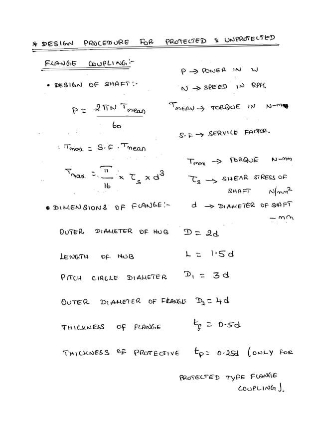 DESIGN OF MACHINE ELEMENTS DESIGN PROCEDURE | PDF | Physics | Science
