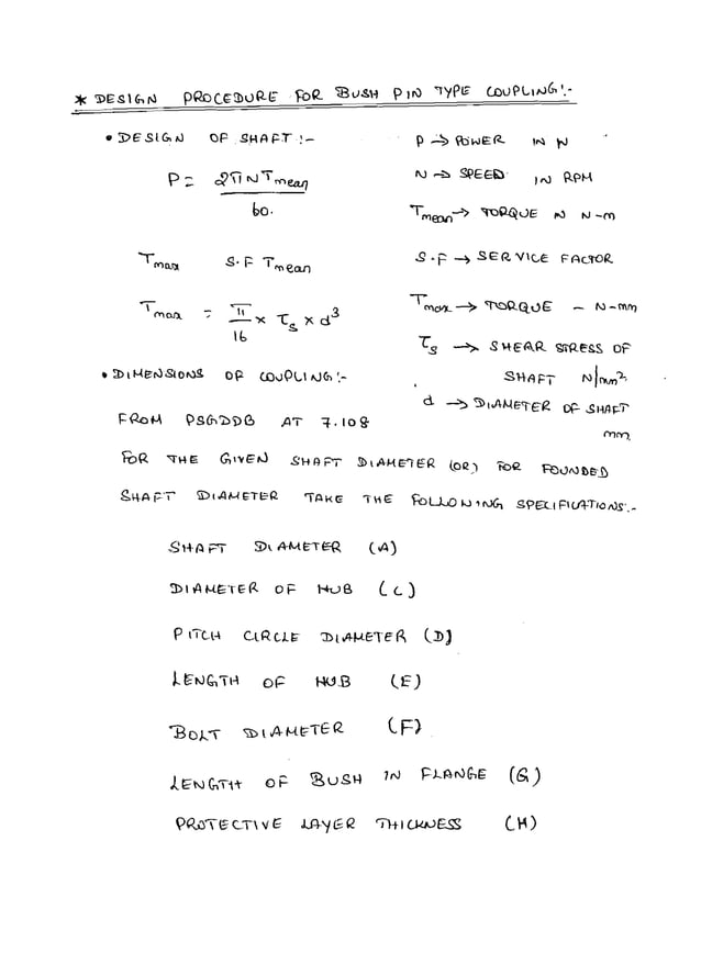 DESIGN OF MACHINE ELEMENTS DESIGN PROCEDURE | PDF | Physics | Science