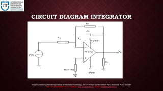 Design Procedure for an Integrator | PPTX