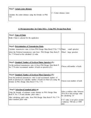 Design procedure for dts (revised) | DOCX