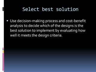 Design process | PPTX