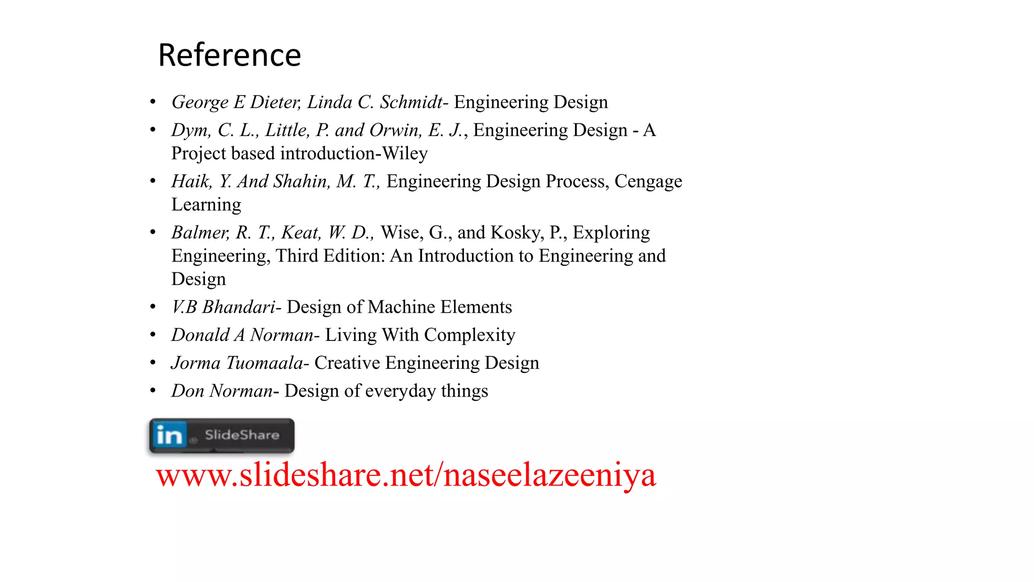 Design process: Stages of Engineering Design | PPTX