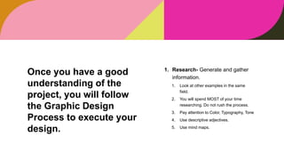 Graphic Design Process | PPT