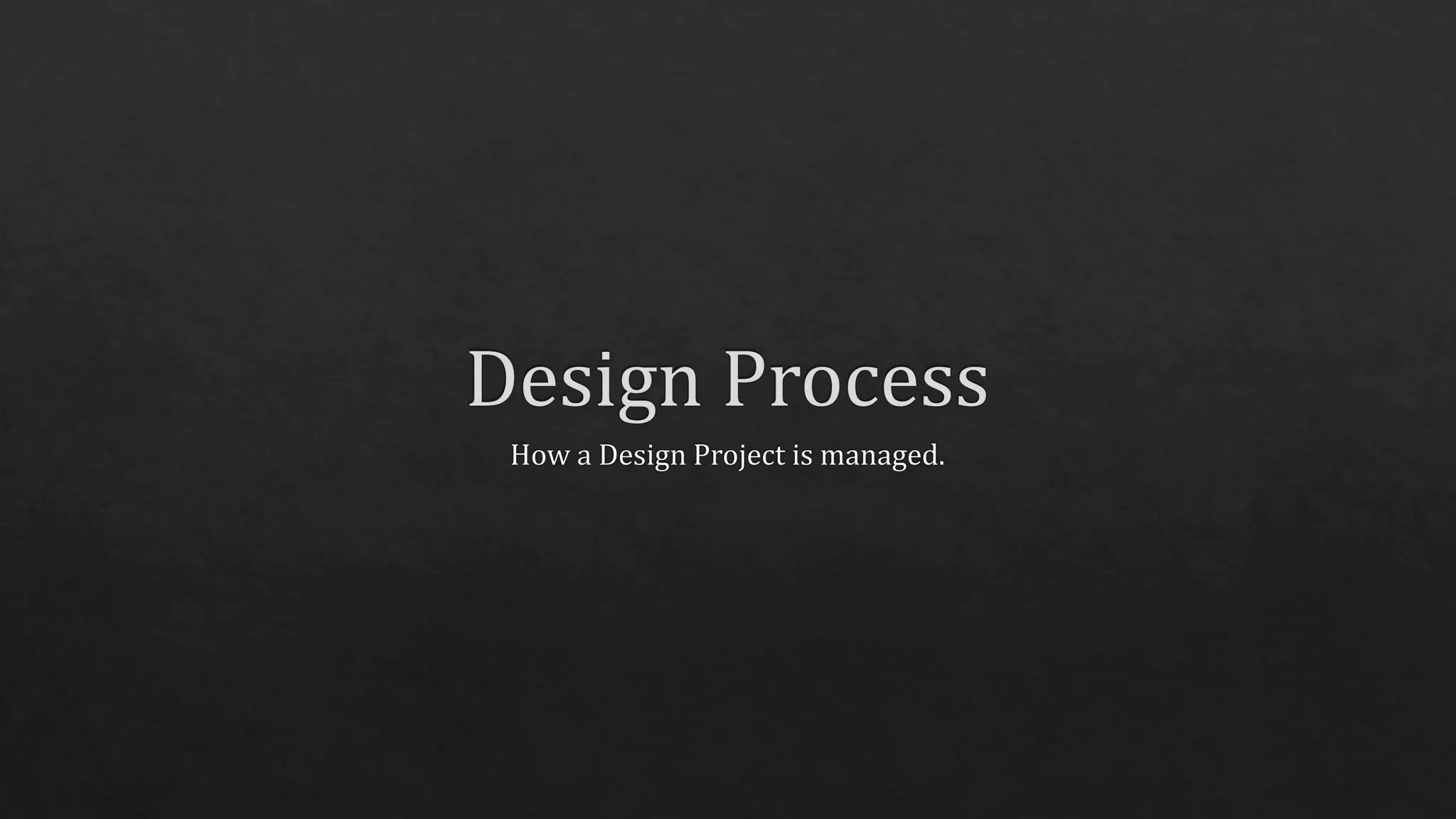 Design process | PPTX