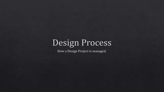 Design process | PPTX