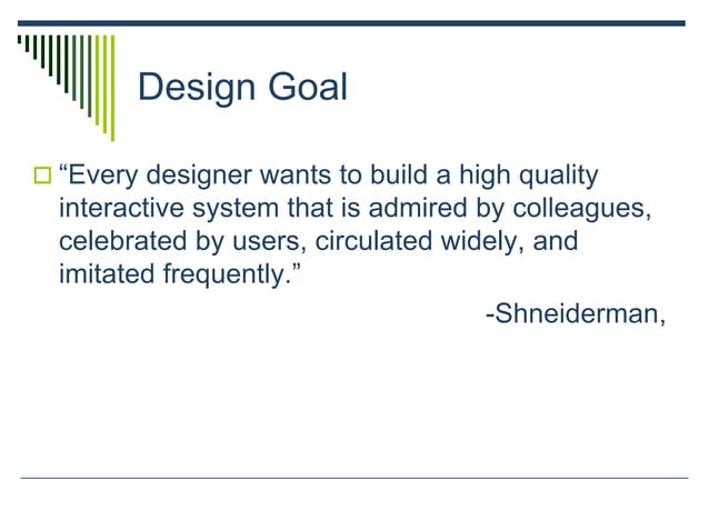 Design process design rules | PPTX