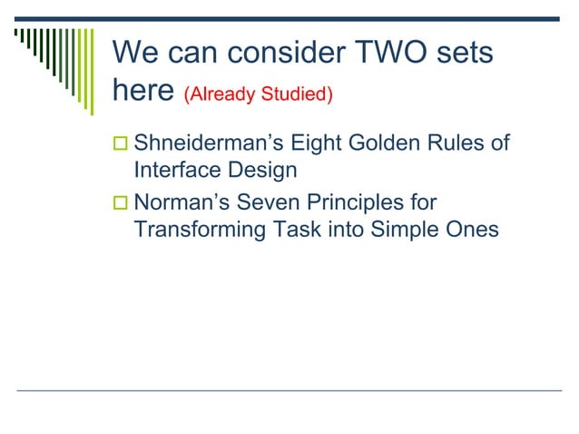 Design process design rules | PPTX
