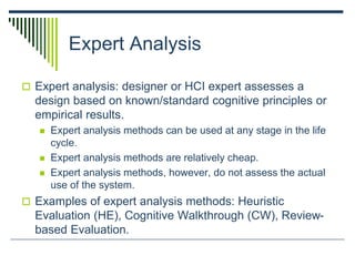 Design process evaluating interactive_designs | PPTX