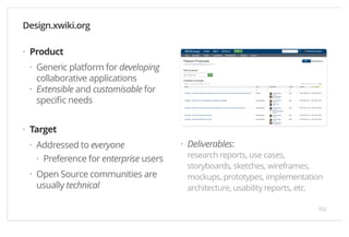 Design process in an Open Community | PPT