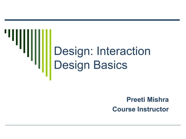 Design process interaction design basics | PPTX | Computing | Technology & Computing