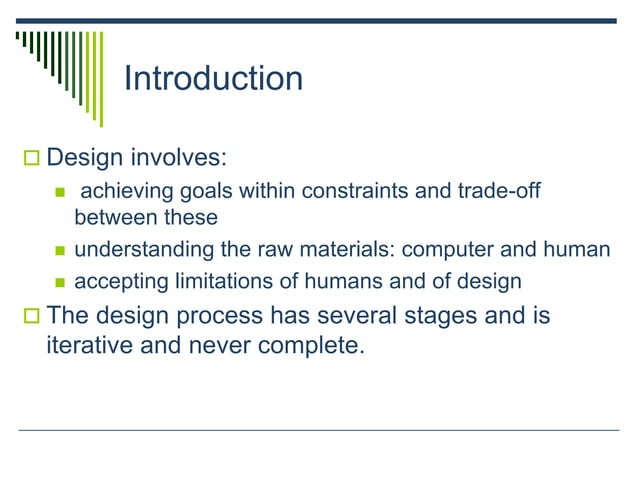 Design process interaction design basics | PPTX | Computing | Technology & Computing