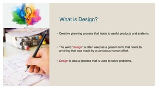 Design Process for design students(NIFT,NID,FDDI,PEARL,IIT IDC,etc.) | PPTX
