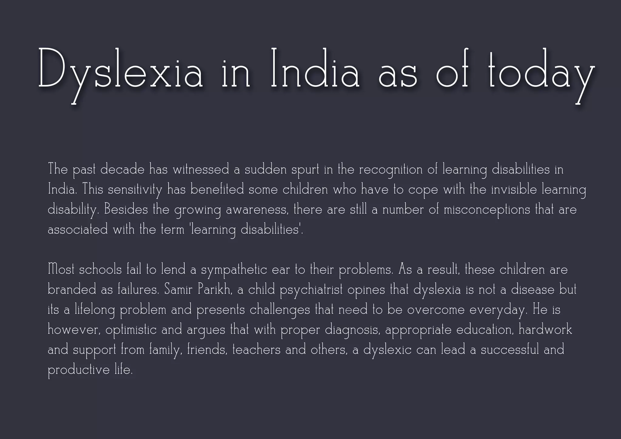 The Dyslexia Project | PPT