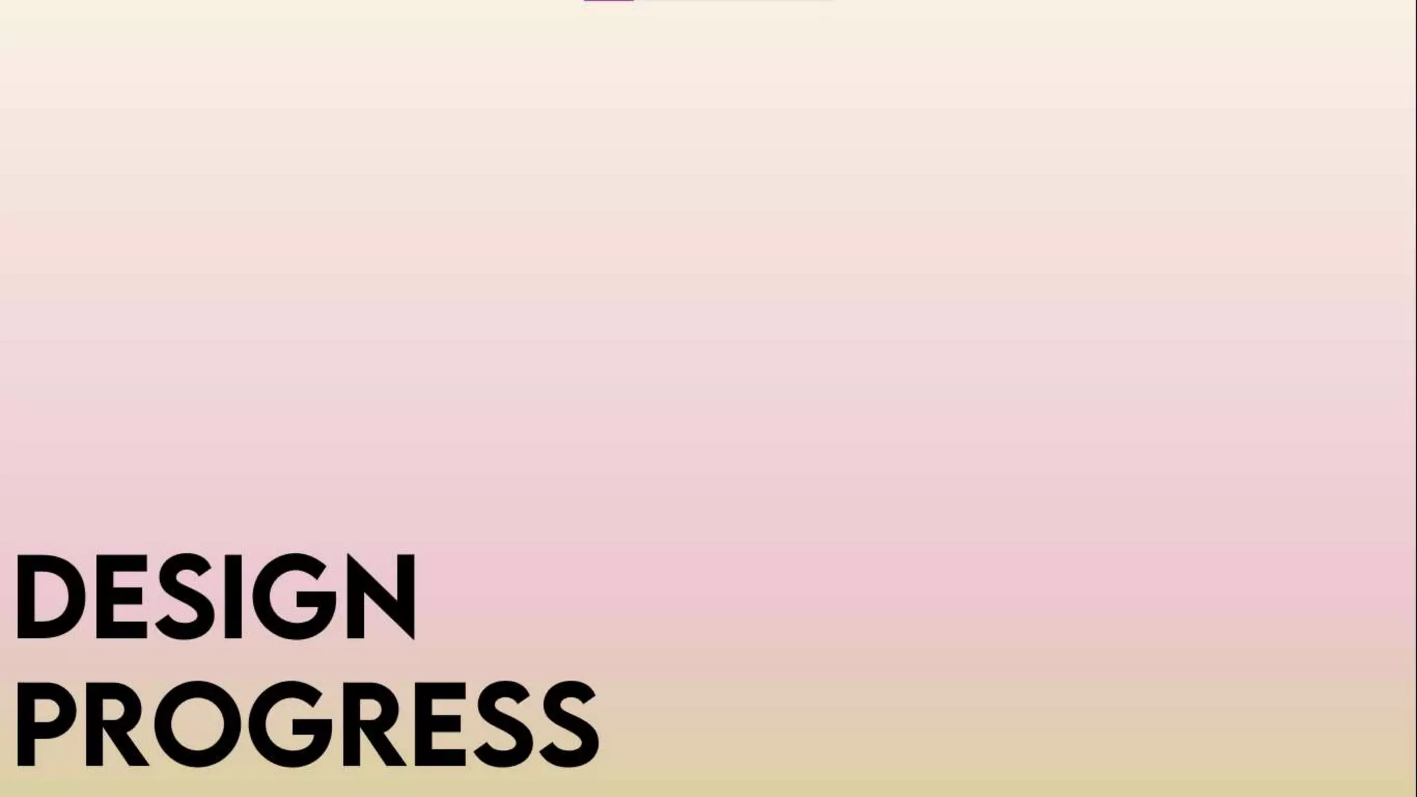 design progress nea | PPTX