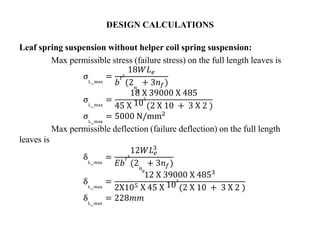 design project- helper coil spring syspension.pptx | Free Download
