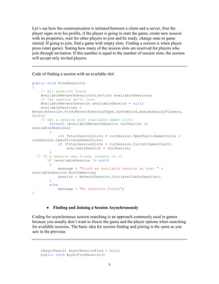 CLUSTERED PEER-TO-PEER COMMUNICATION SYSTEM FOR MULTIPLAYER ONLINE ...
