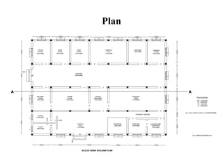Bank Building Design Plan