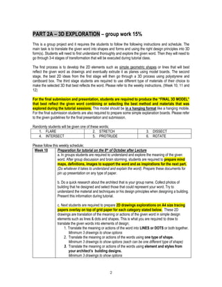 Design project two brief rev a | PDF