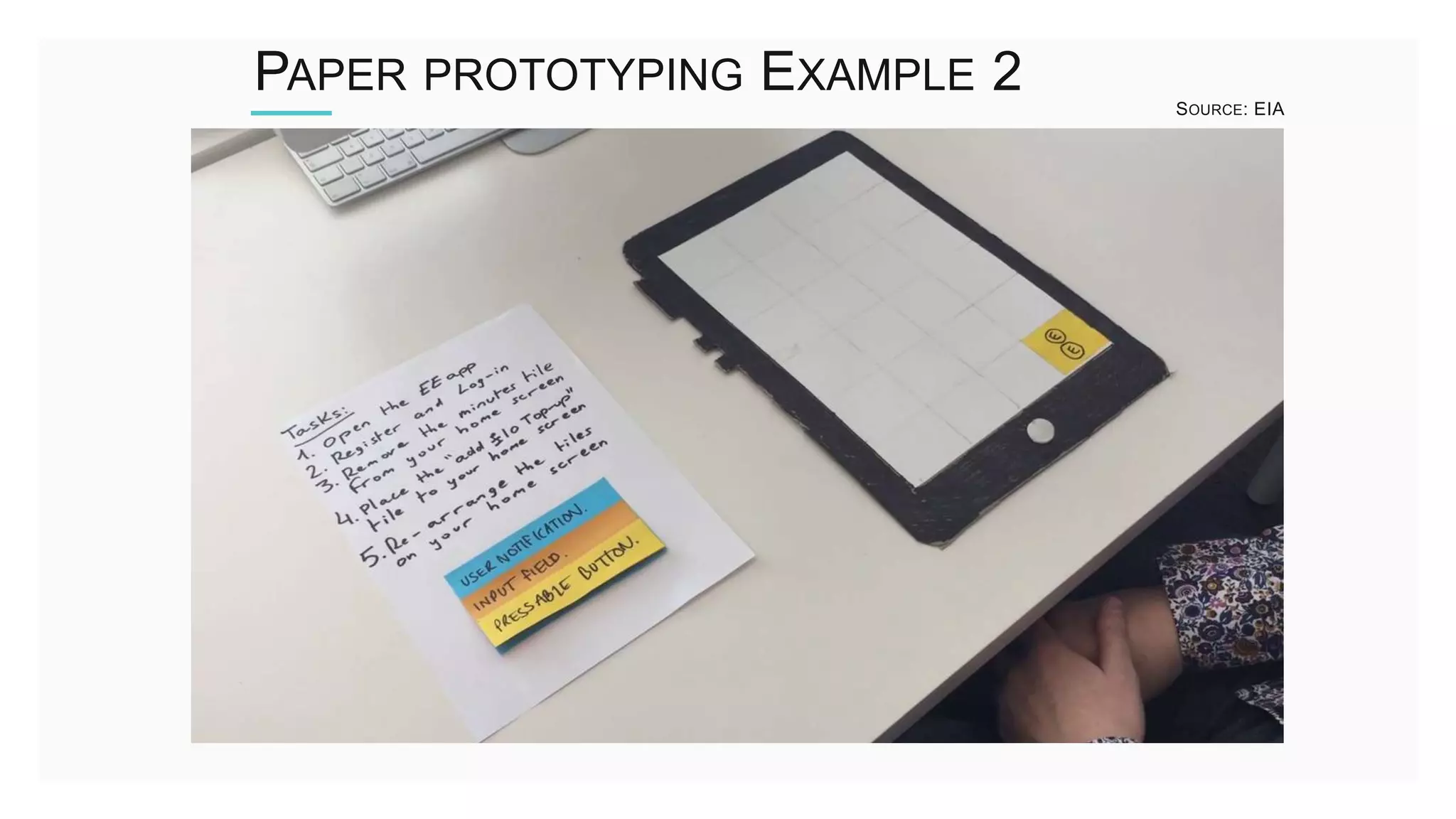 EIA2019Italy - Design Thinking & Paper Prototyping - Ali El Amrani | PPTX