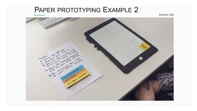 EIA2019Italy - Design Thinking & Paper Prototyping - Ali El Amrani | PPT