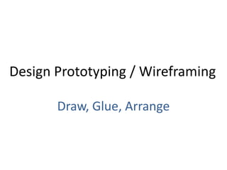 Design Prototyping | PPT