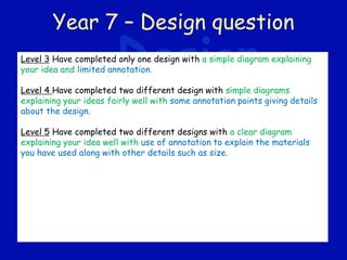 Design question yr7 | PPT