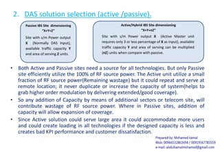 IBS Design recommendation for Efficient DAS | PDF