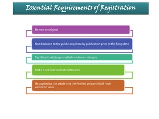 Design registration | PPTX