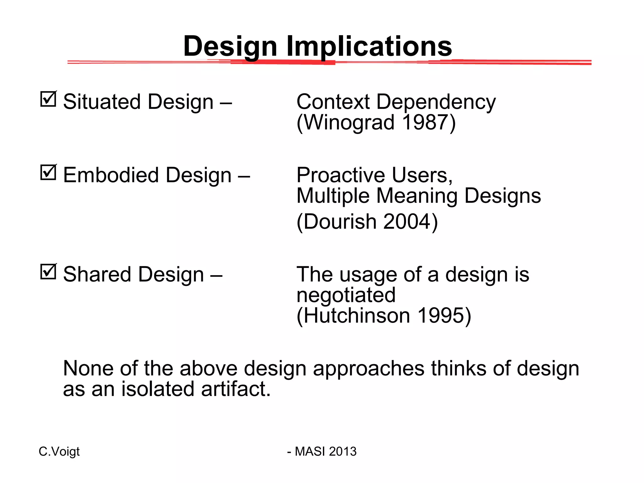 Design research | PPT | Computing | Technology & Computing