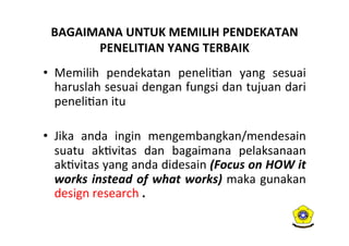 Design research eksplorasi budaya indonesia knpm6 | PDF