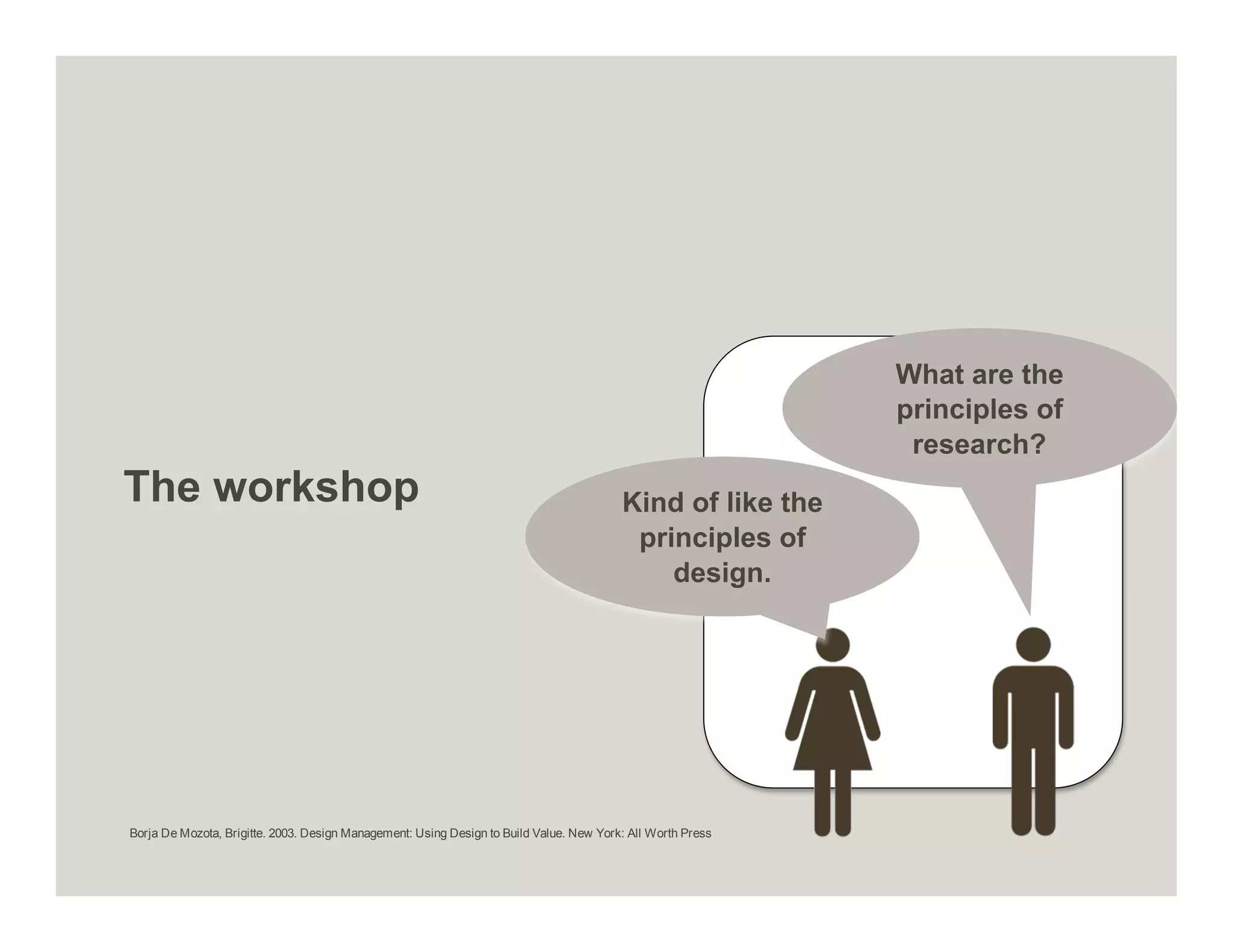 Design Research Workshop 01 | PDF