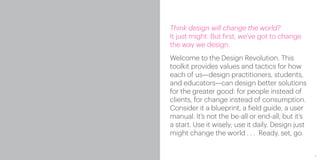 Design Revolution Toolkit | PDF
