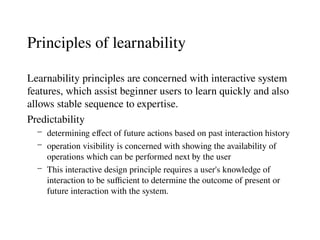 Design Rule lect07.ppt Human Computer Interaction | PPT