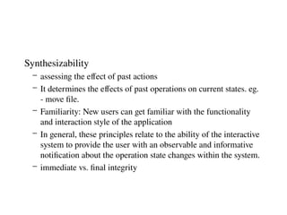 Design Rule lect07.ppt Human Computer Interaction | PPT