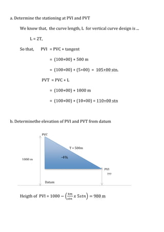 Design sag curve | PDF