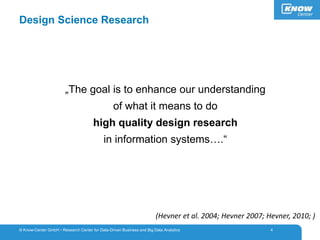 Design Science Research | PPTX