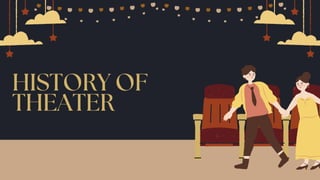 Presentation Layout about theatre, raw presentation | PDF