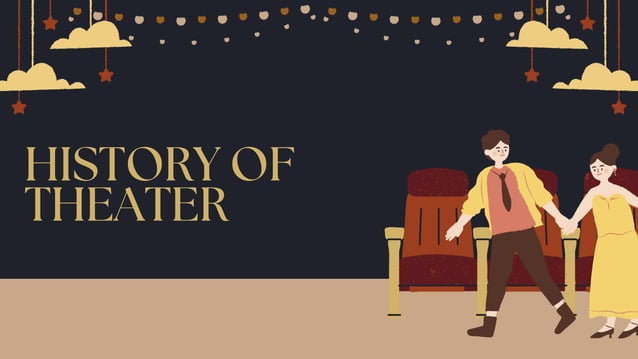 Presentation Layout about theatre, raw presentation | PDF