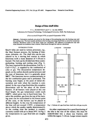 Design shaft kiln | PDF