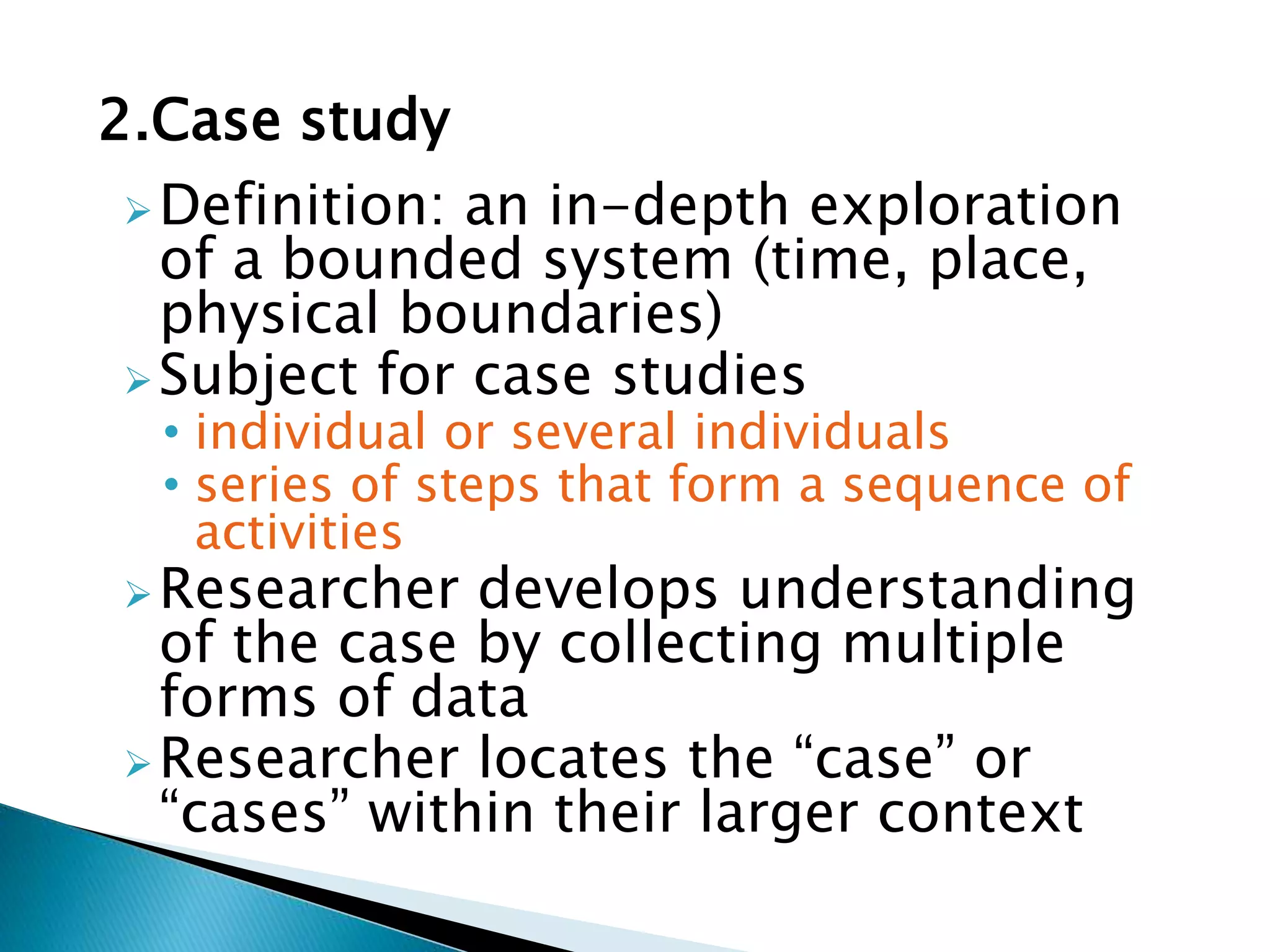 Designs in Qualitative Research | PPTX