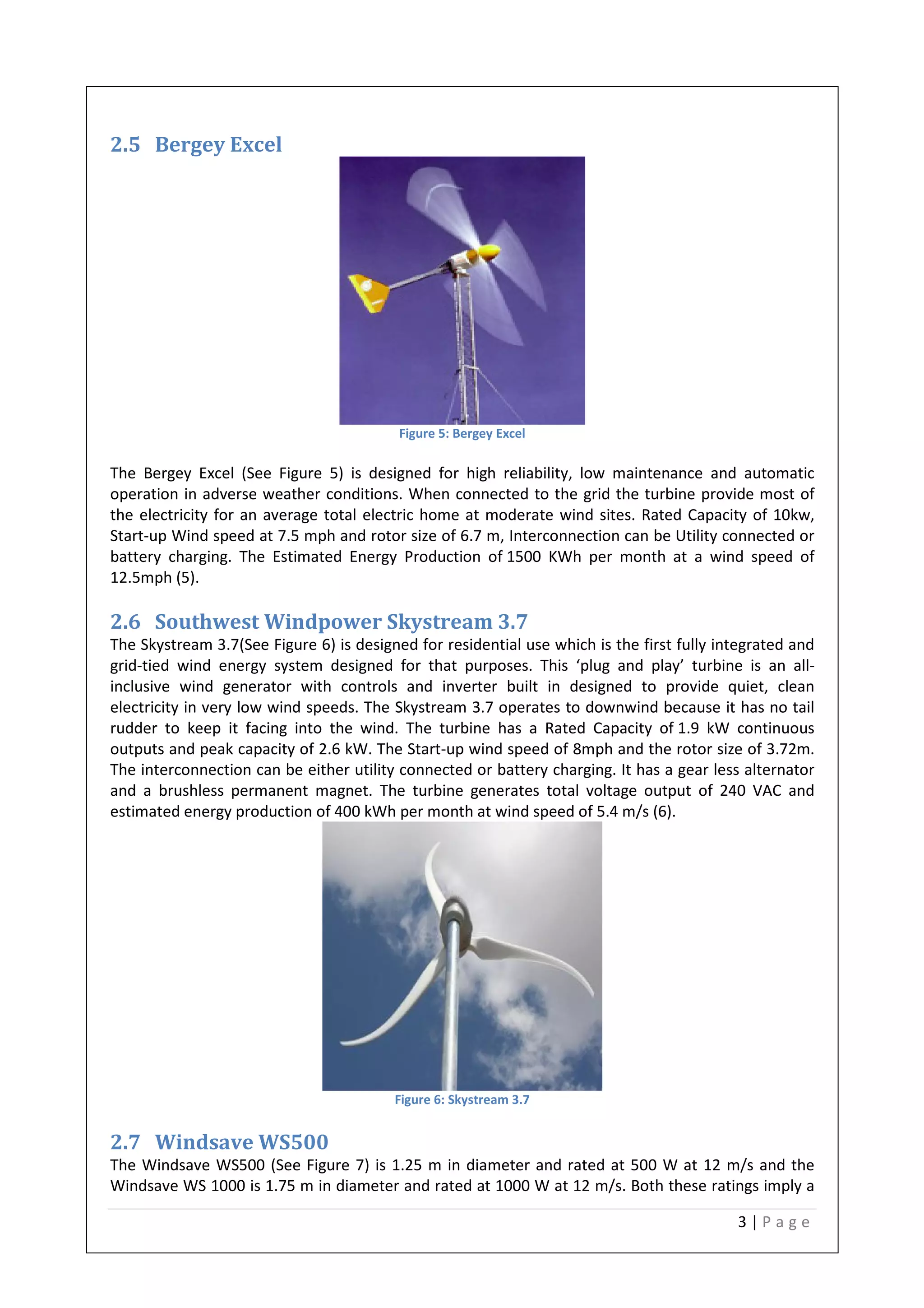 Design small scale wind turbine for home electricity generation | PDF