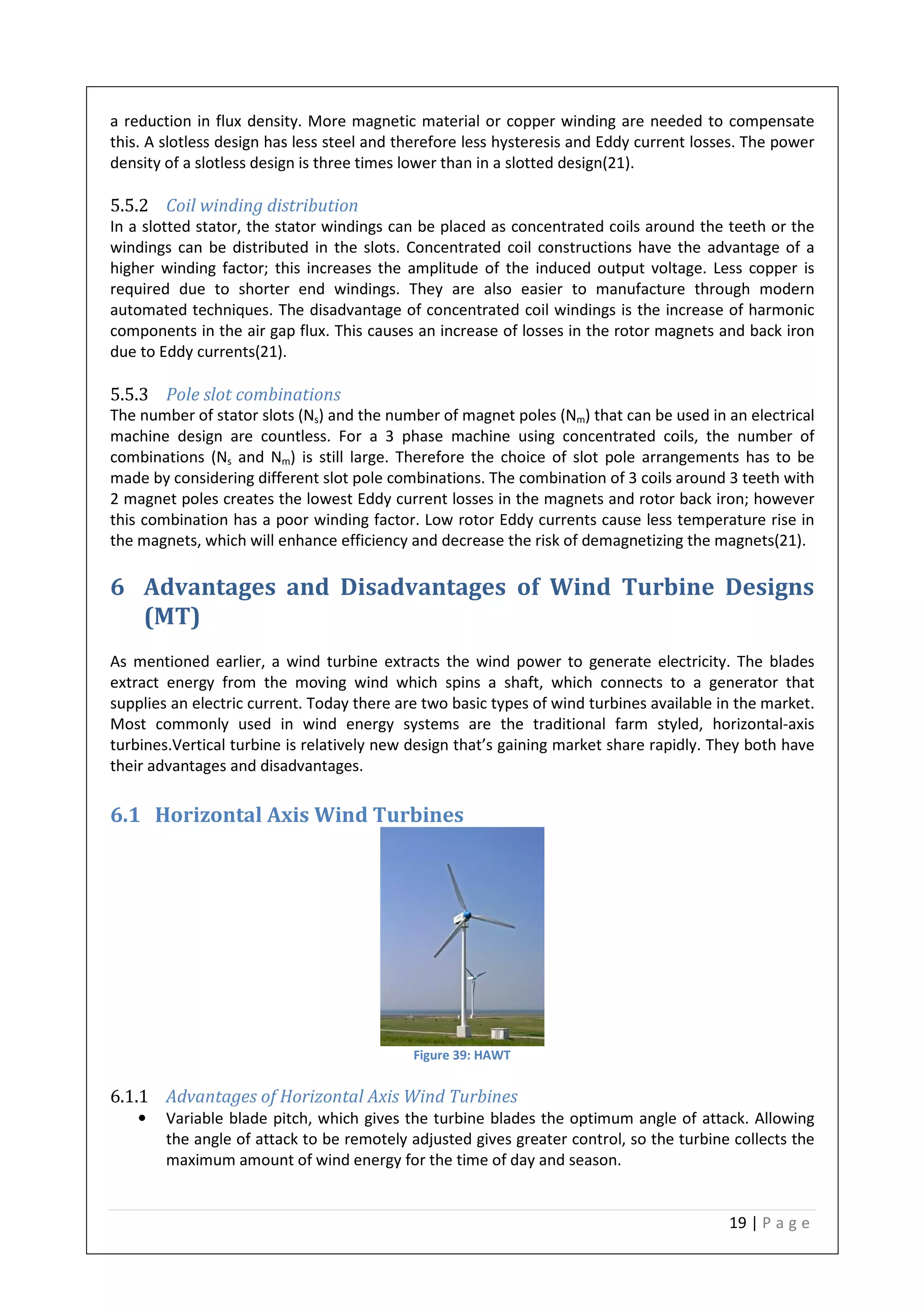 Design small scale wind turbine for home electricity generation | PDF