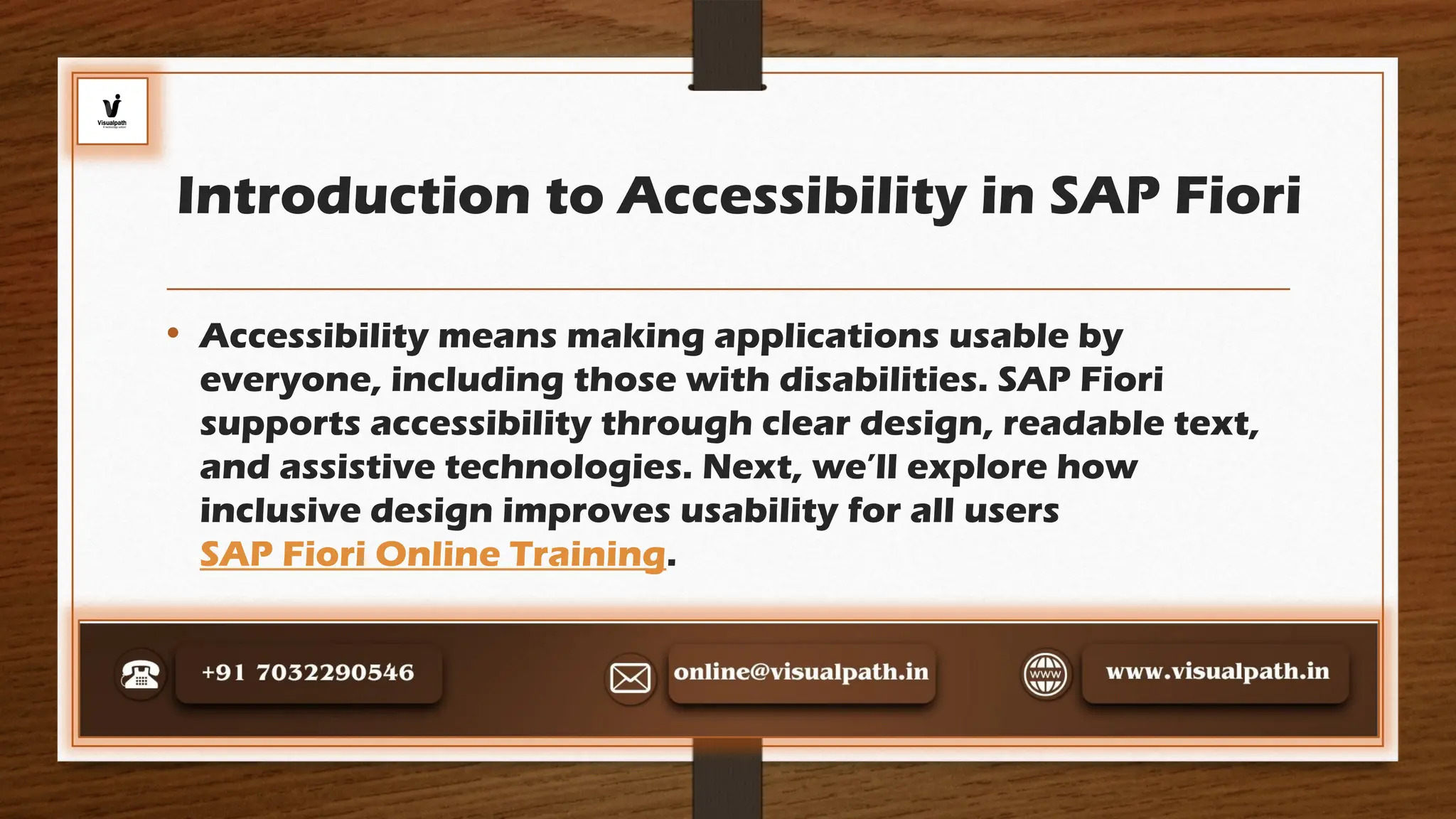 Design Smarter Interfaces with SAP Fiori Online Training!.pptx