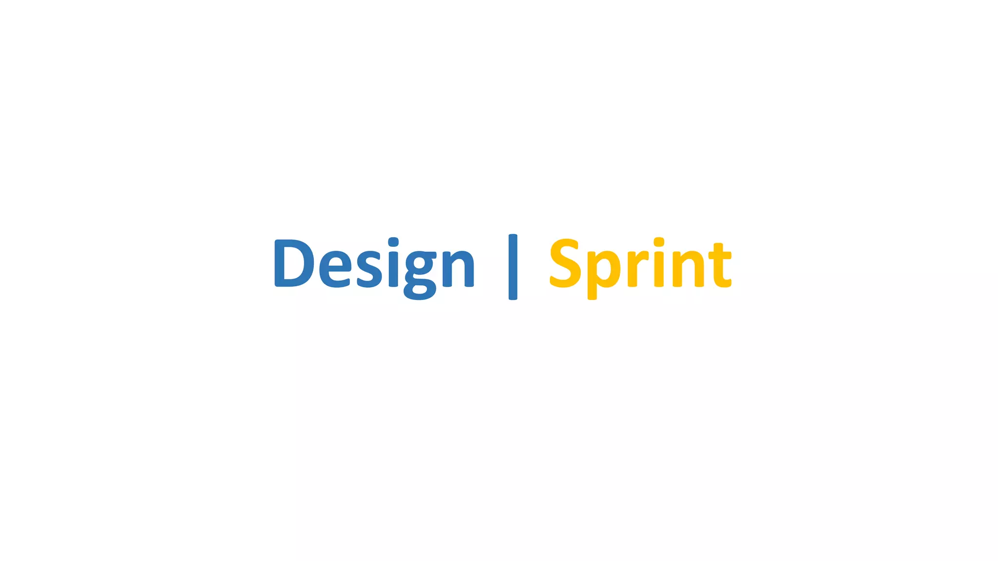 Design Sprint Method | PPTX