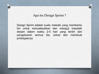 Design sprint | PPTX