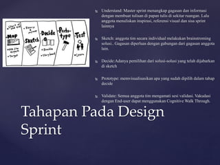 Design Sprint Review | PPTX